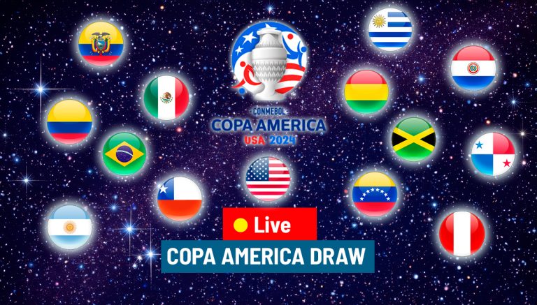 Copa America 2024: complete Group stage draw unveiled!