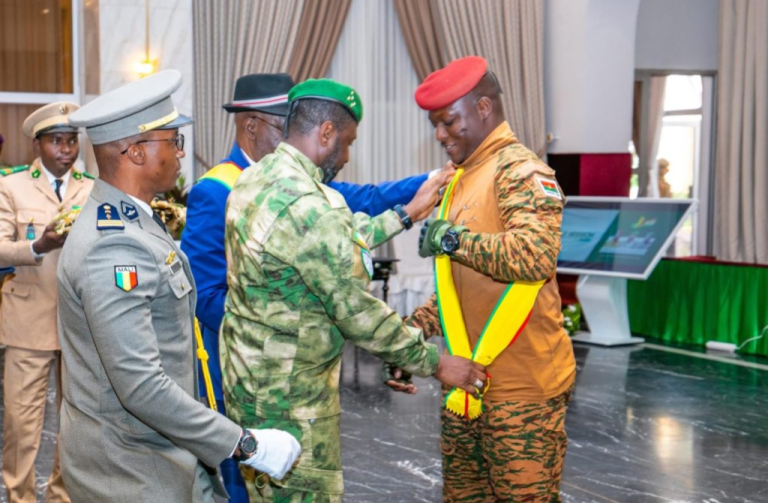 Burkina Faso: Captain Ibrahim Traoré awarded Grand Cross, sy...